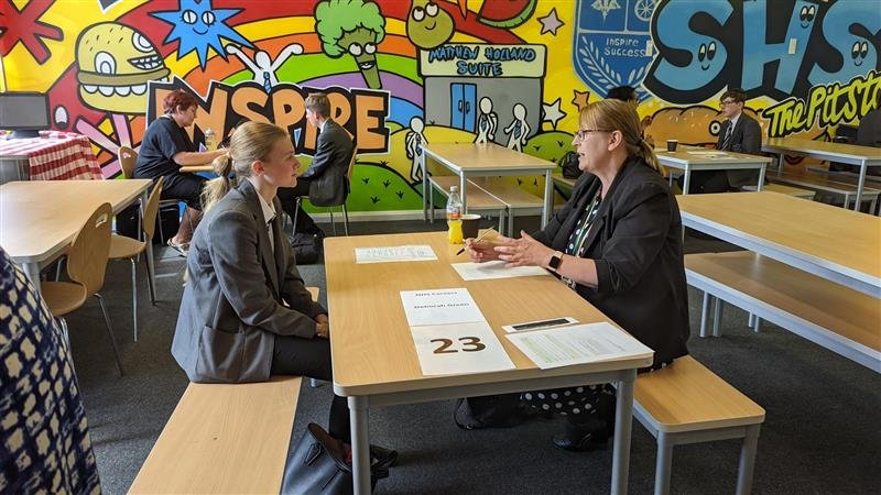 Mock Interview Day - Students Praised - Selston High School