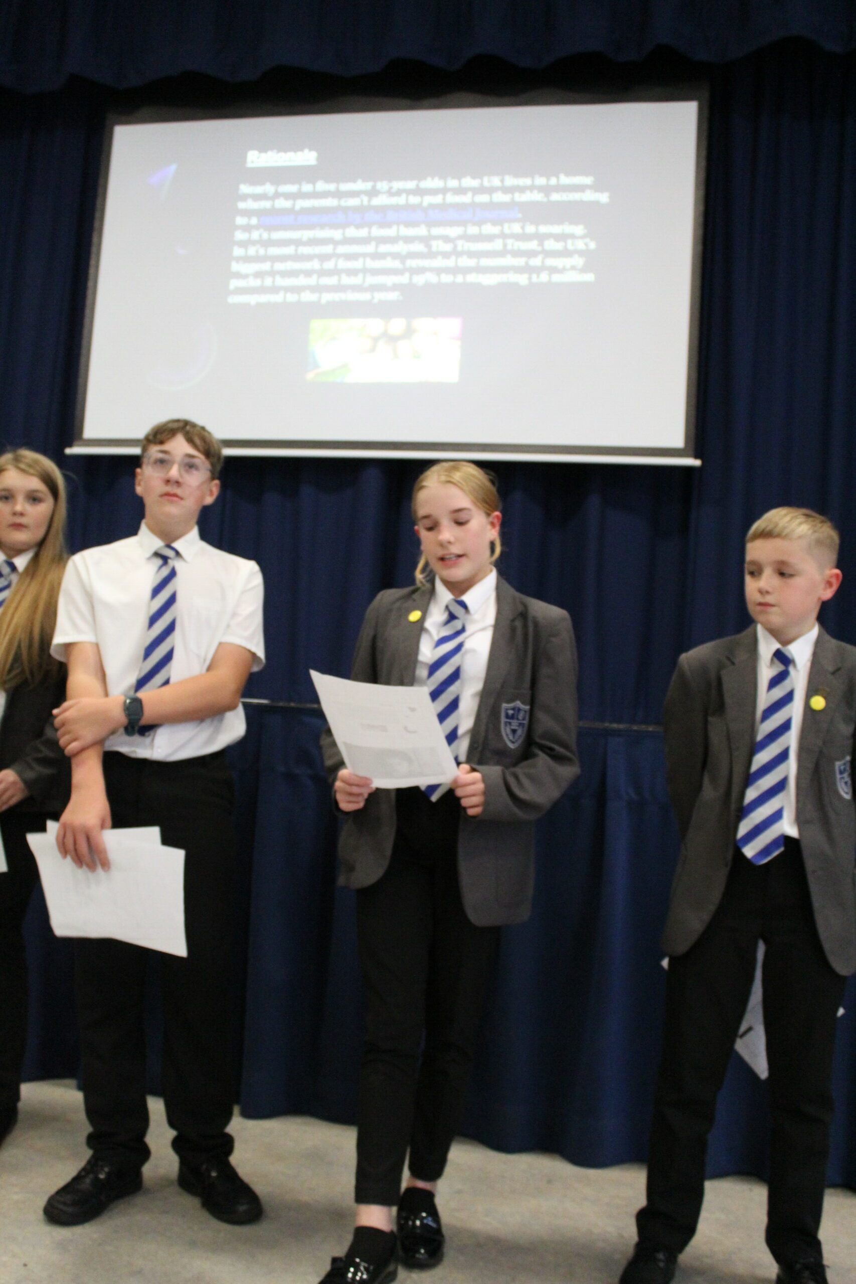 Year 8 Students Organise Collection For Local Food Bank - Selston High ...