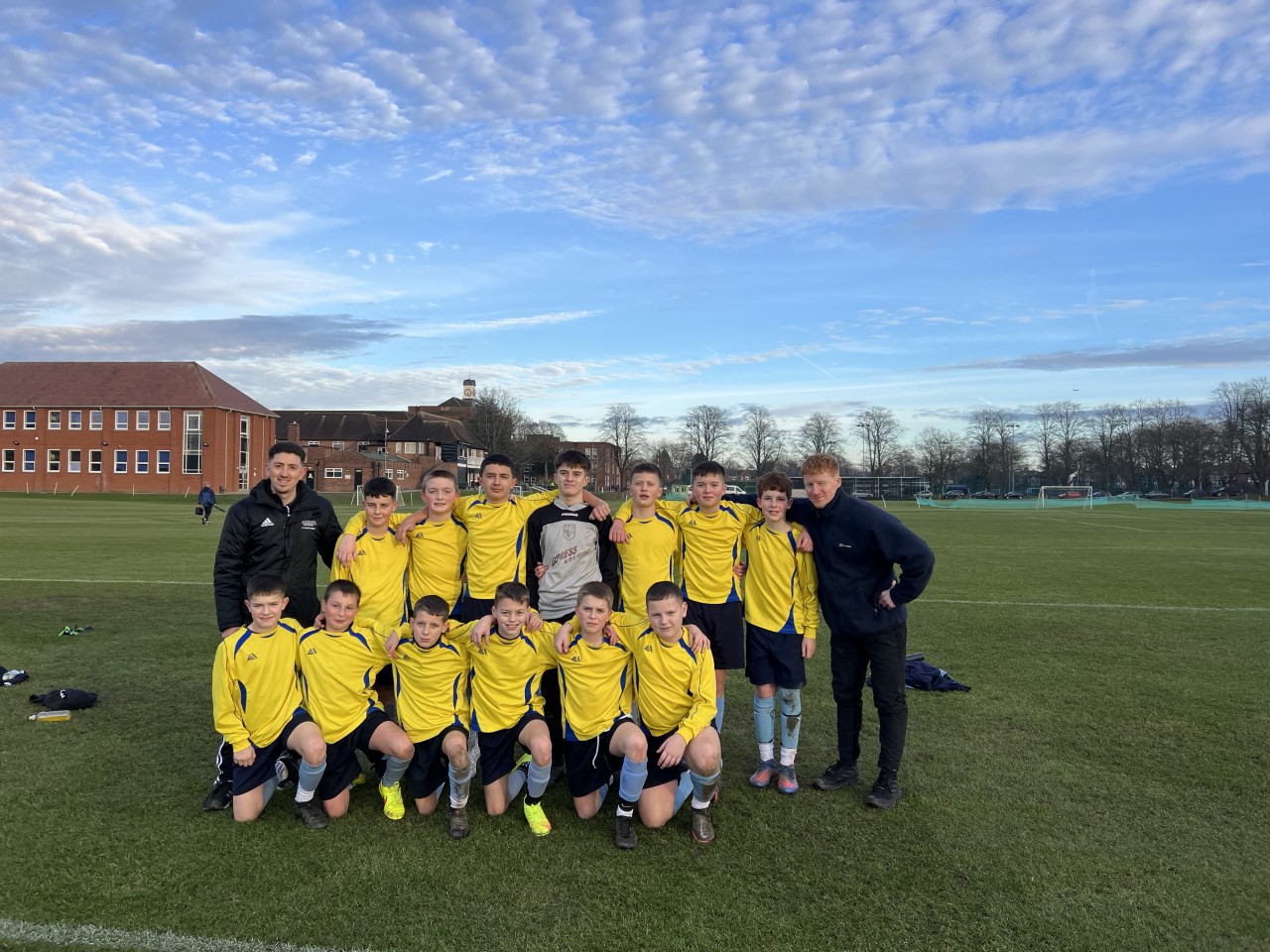 Spirited Performance by Year 8 Football Team - Selston High School
