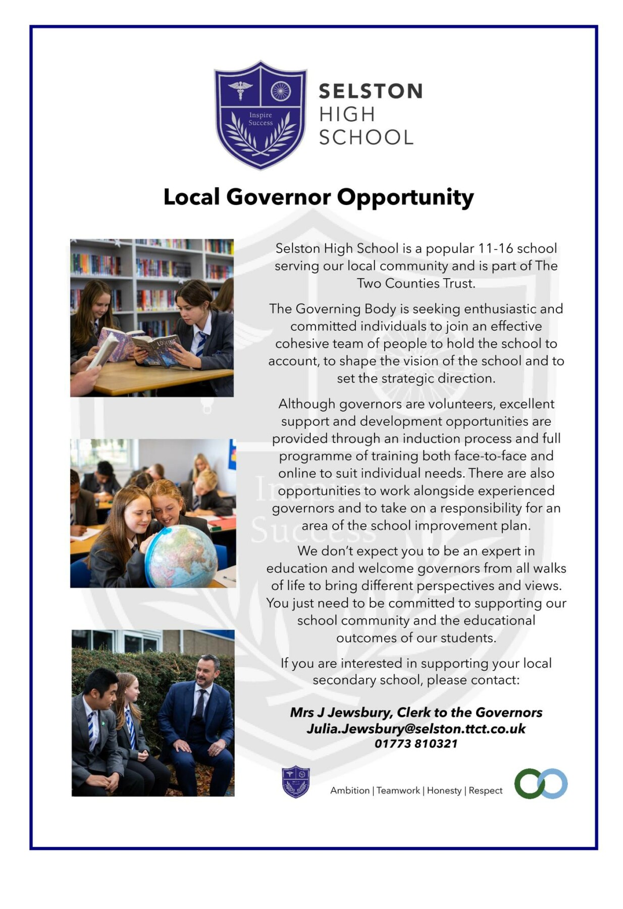 Home - Selston High School