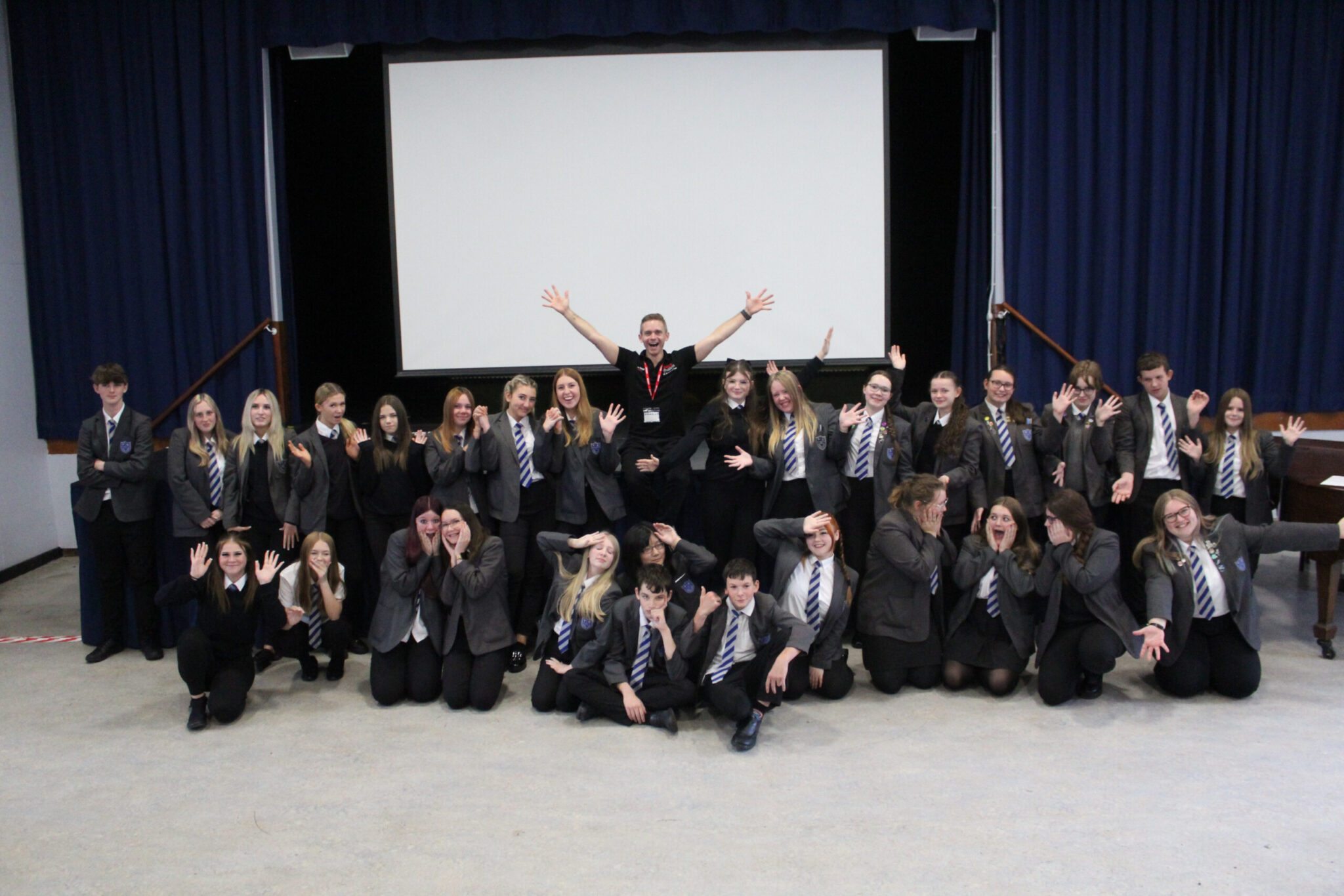 West End Favourite Joe Sleight Visits Selston High - Selston High School